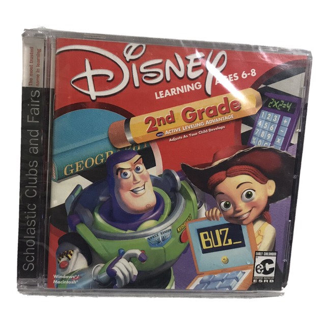 Disney/Pixar Learning: 1st Grade (Deluxe 2-CD-ROM Set) (PC, 2004) for ...