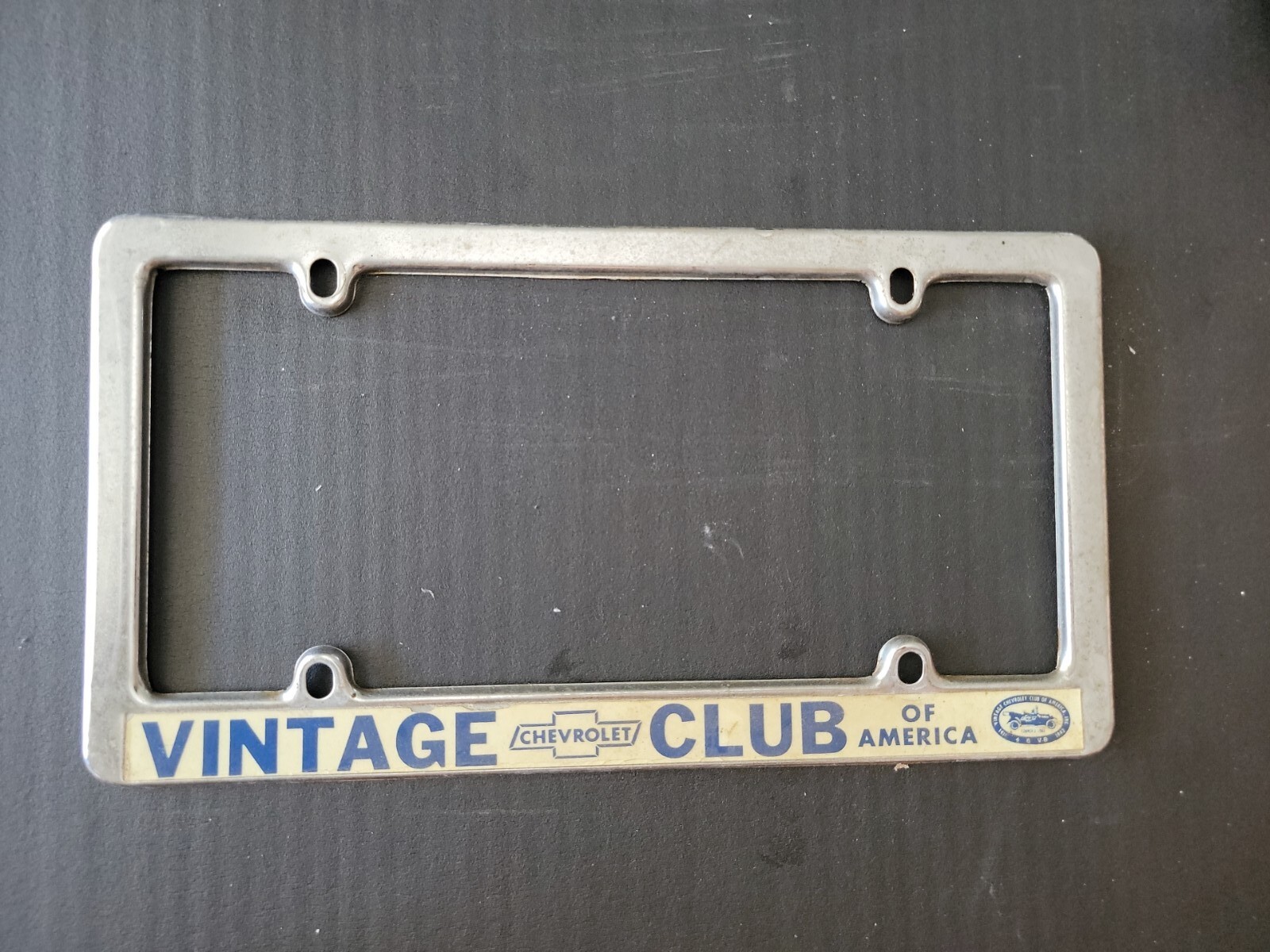 VINTAGE CHEVROLET CLUB OF AMERICA "VintageCalifornia Dealer License ...