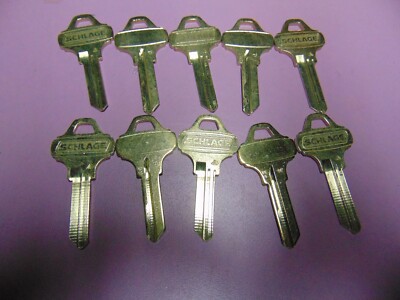 10 KEYS EVEREST SCHLAGE C145 KEYS UNCUT LOCKSMITH | eBay