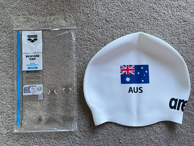 Brand New Arena Silicone Swimming Cap Adults Water Pool Swimwear Hat ...