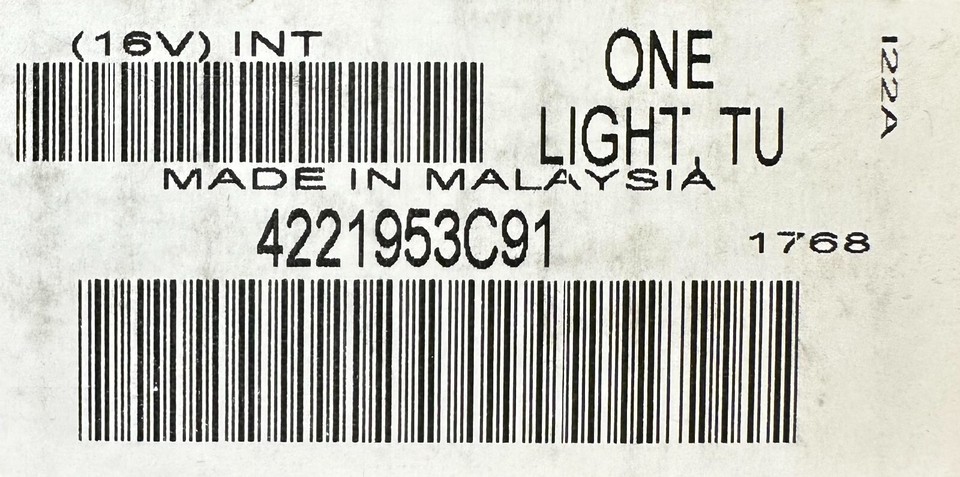 4221953C91 Genuine International LED Cab Turn Light | eBay