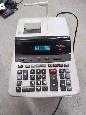 Sharp Compet VX-2652H Desktop Electronic Printing Calculator 12 Digit ...