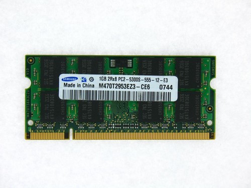 Apple Mac 1GB Mémoire 667MHz DDR2 PC2-5300 Sodimm pour Macbook Pro IMAC ...