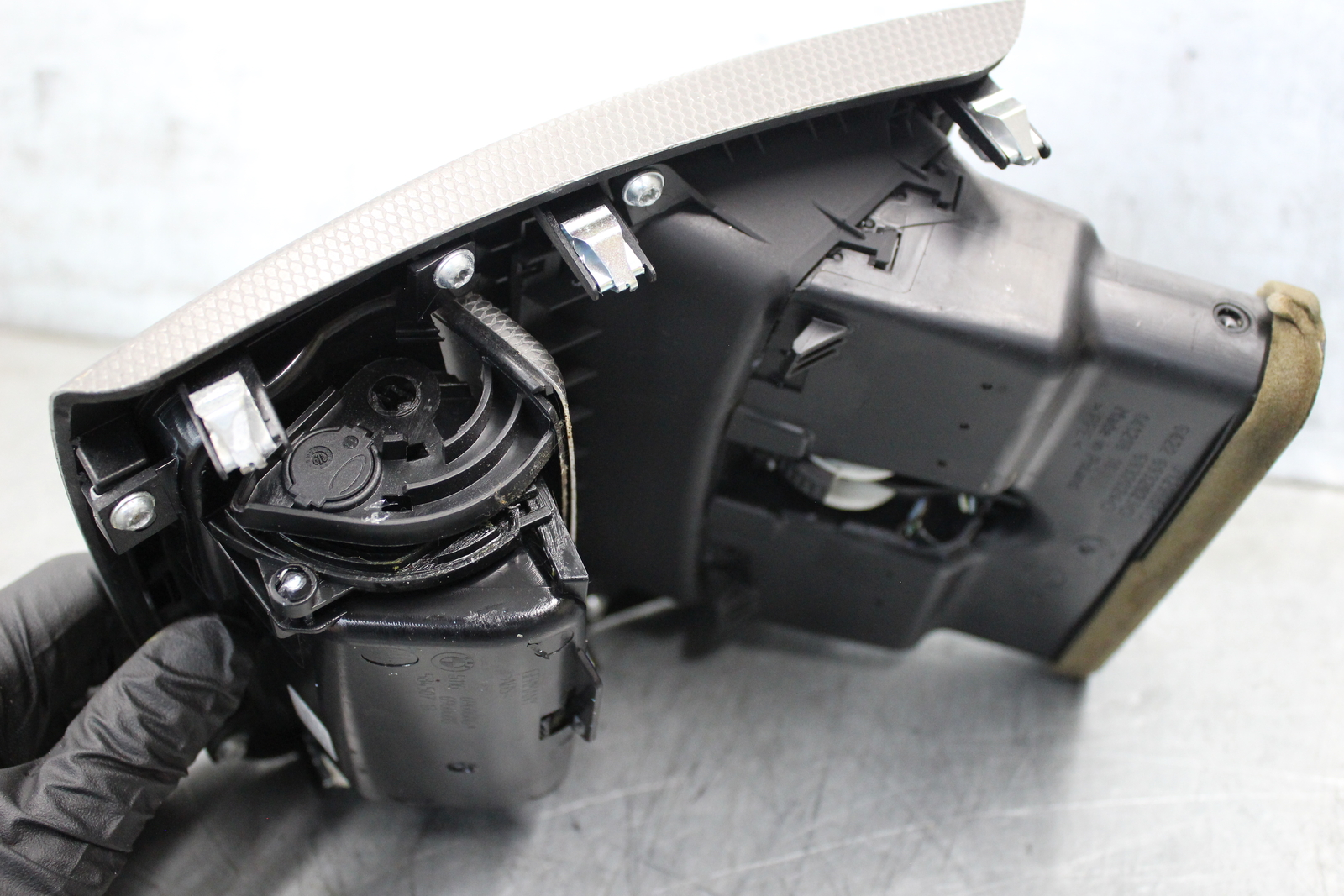 BMW 3 Series M3 E92 E93 BLACK Hexagon Aluminium Interior Trim Rear ...