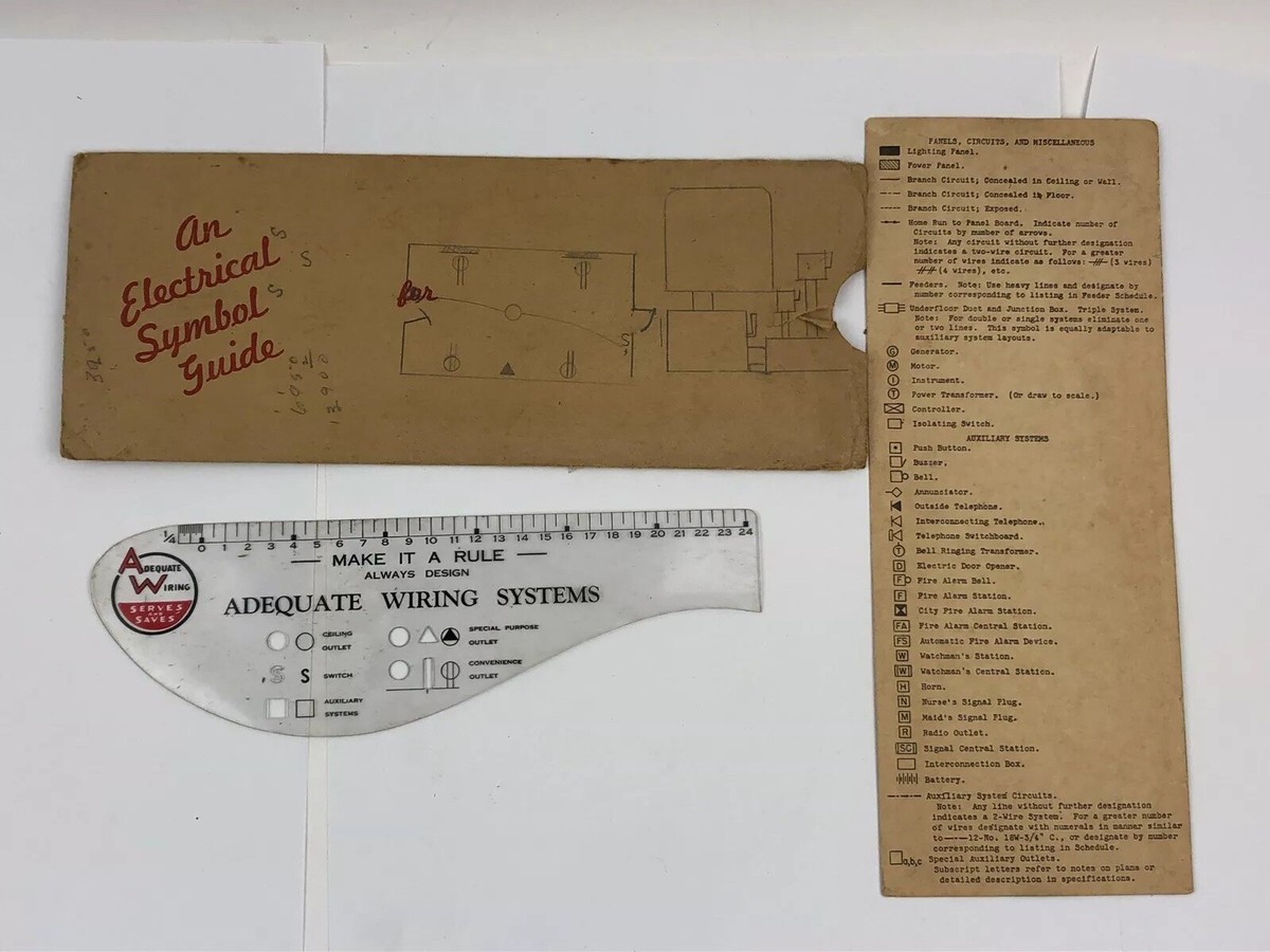 Electrical Outlet Symbols Chart 0: Electrical Legend For A Storey