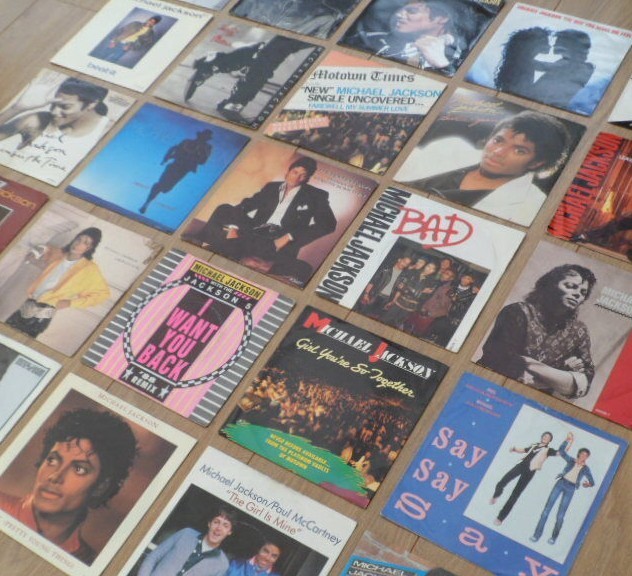 MICHAEL JACKSON Vinyl Records 45rpm All Hits MJ Jacko Epic 7" Singles ...