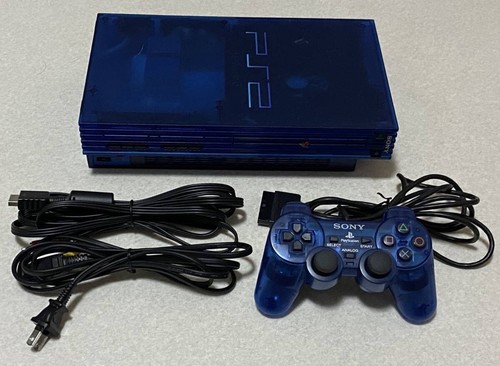 Console PS2 OCEAN BLUE Made in japan SCPH-37000 NTSC-J Playstation 2 | eBay