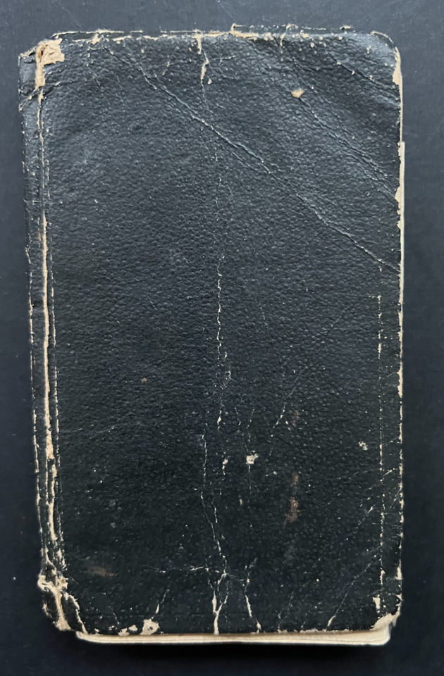 1943 Manchukuo China Japan Soldier's Notebook WWII Serving In ...