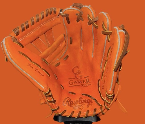 Rawlings Gamer XLE GXLE204-2NW 11.5 Baseball Glove Right Orange Used | eBay
