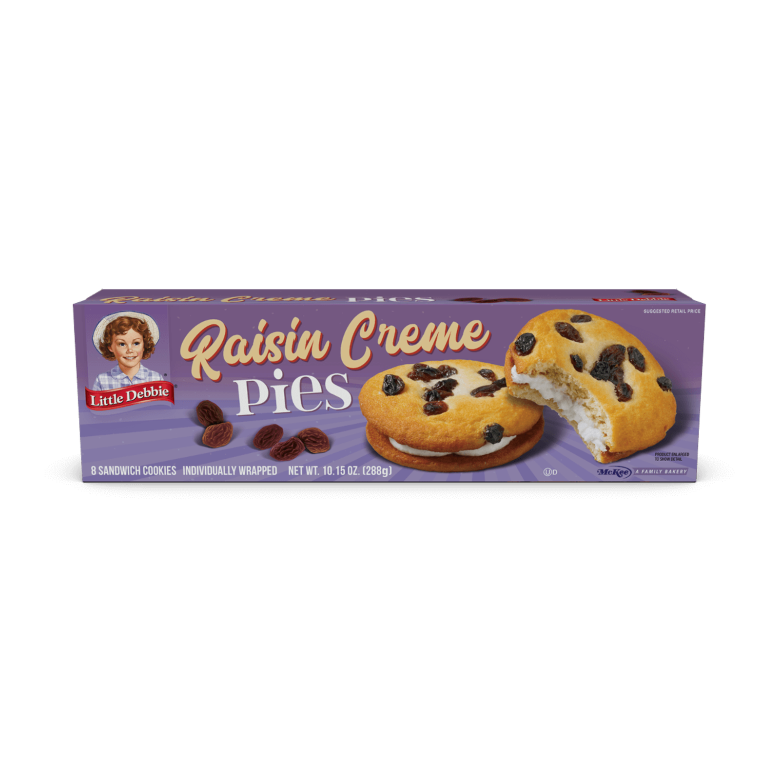 Little Debbie Raisin Creme Pies, (6-Boxes) | eBay