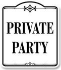Private Party WB Aluminum Composite Sign | eBay