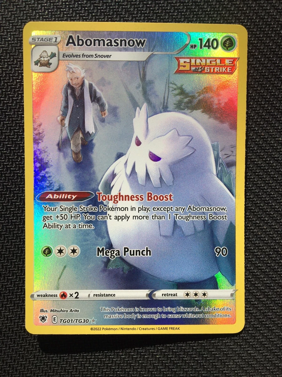 Mega Abomasnow Card Real