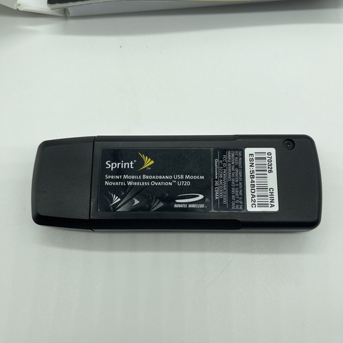 Two Sprint Novatel Wireless Ovation U720 Mobile Broadband USB Modems ...
