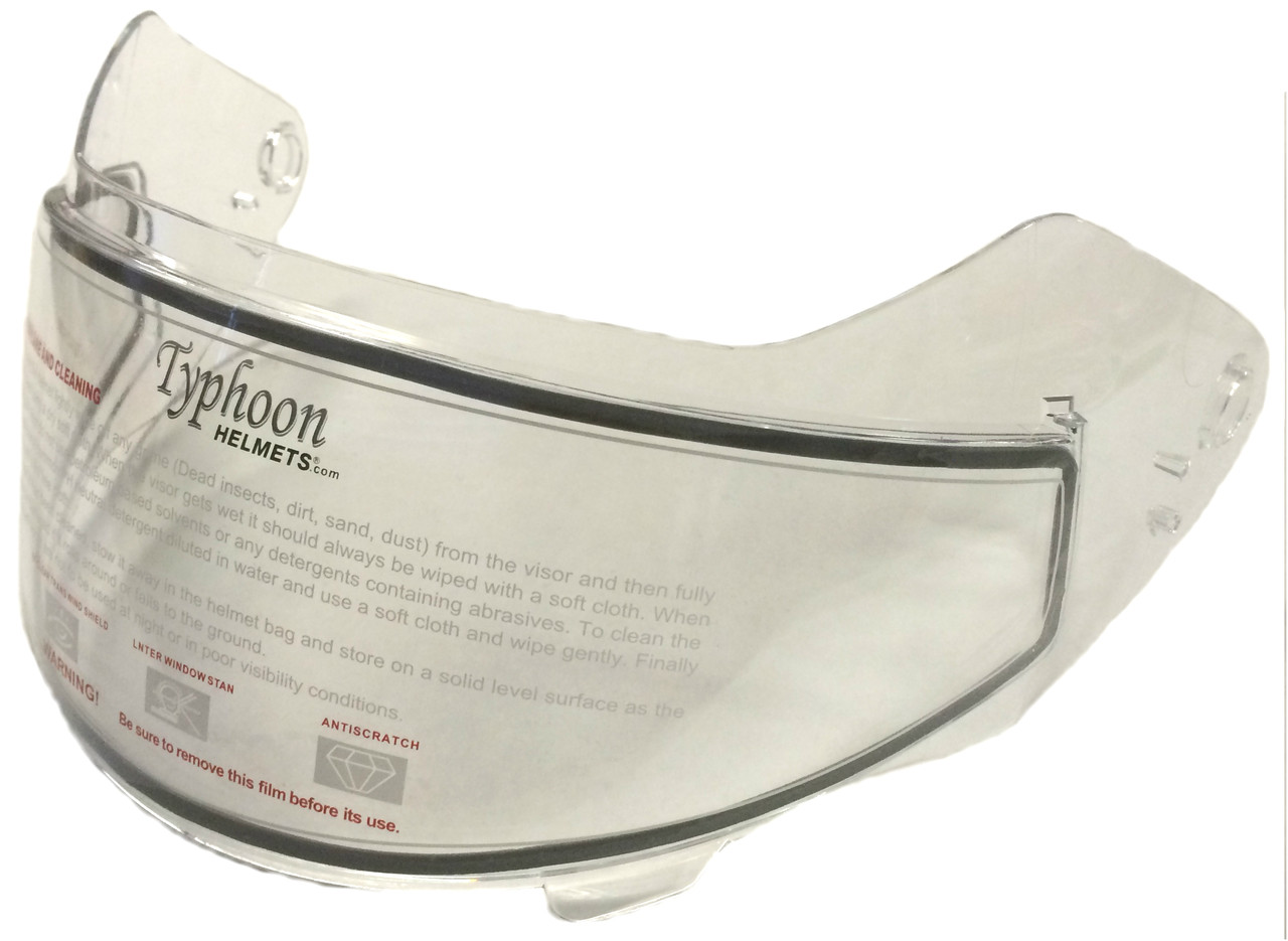 G339 ADULT MODULAR HELMET Visor Shield TYPHOON Helmets Replacement ...