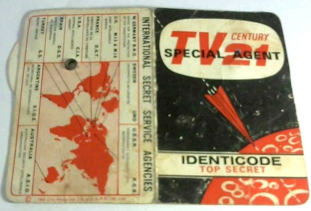 TV CENTURY 21 #1 + Identicode Free Gift(January 23rd 1965) First ...