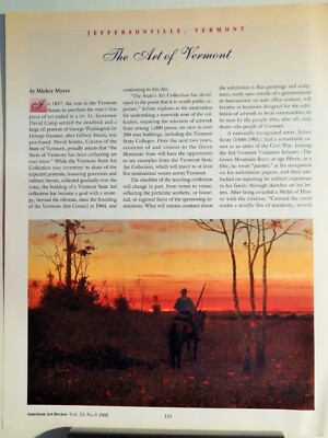 JULIAN SCOTT ART PIECE VTG ORIG 2008 ADVERTISEMENT | eBay