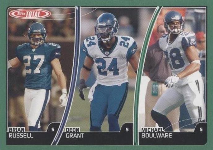 2007 Topps Total - Michael Boulware, Deon Grant, Brian Russell #256 for ...