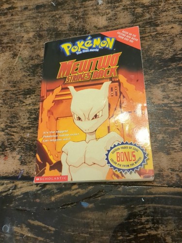 Vintage 1998 Pokemon The First Movie Mewtwo Strikes Back Paperback Book ...