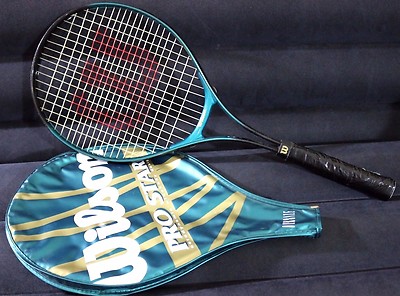 WILSON PRO STAR AERODYNAMIC WIDEBODY DESIGN OVERSIZE TENNIS RACQUET L2 ...