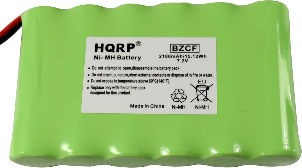 HQRP 2100mAh Backup Battery for ADT 300-03866 LYNXRCHKIT-SHA ...