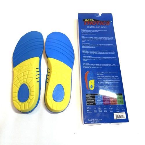 Redi-Thotics Control Orthotic Insoles-Semi-Firm Stability Shoe Inserts ...