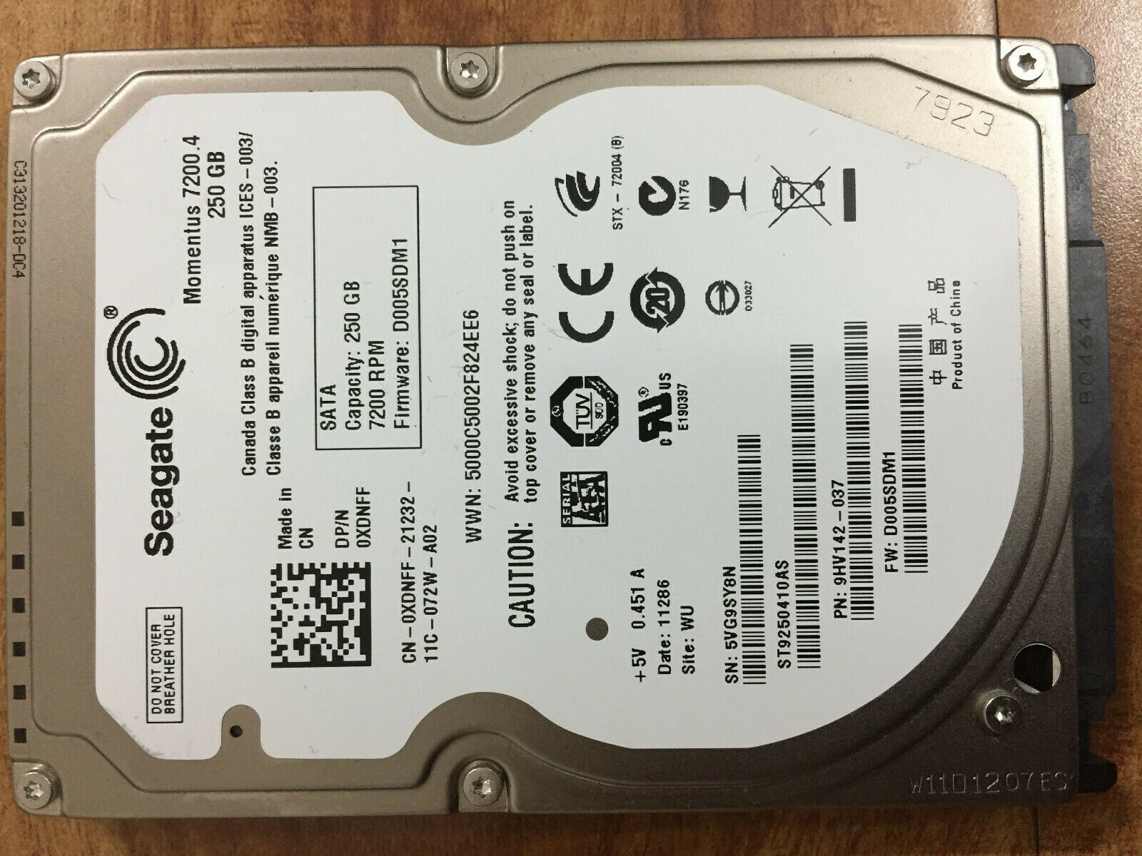 11x Seagate Dell Mix ST9250410AS 250GB ST9160412AS160GB SATA 7200.4RPM ...
