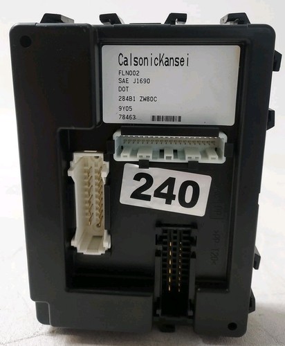 2009-2012 Nissan Versa BCM Chassis Body Controller Module 284B1-ZW80C ...