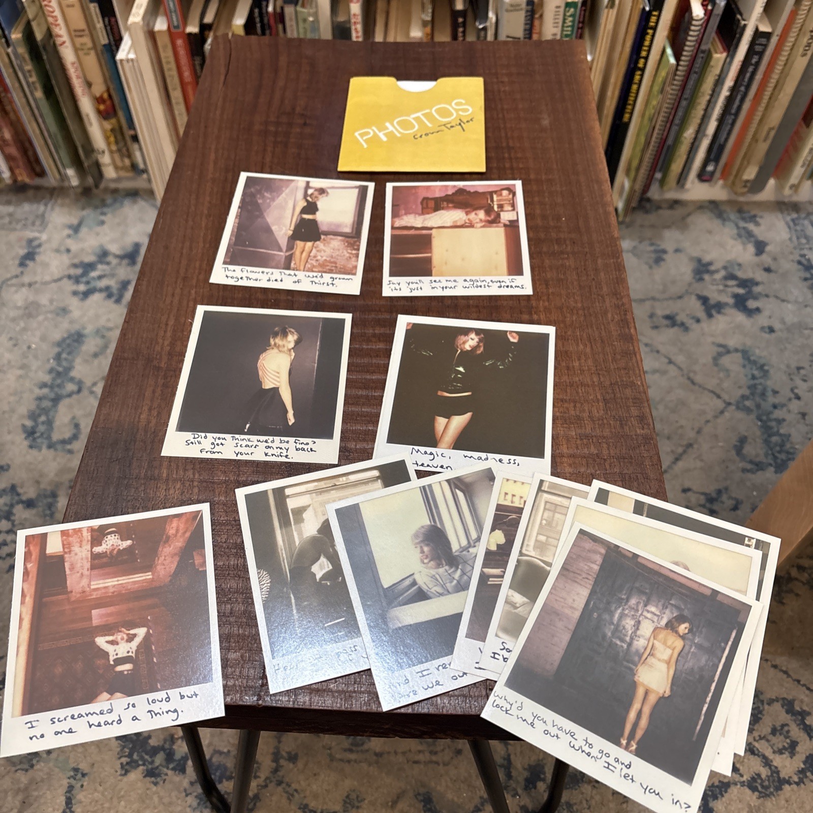 Taylor Swift 1989 Set Of 13 Photos from Taylor w/Slipcover NO CD | eBay