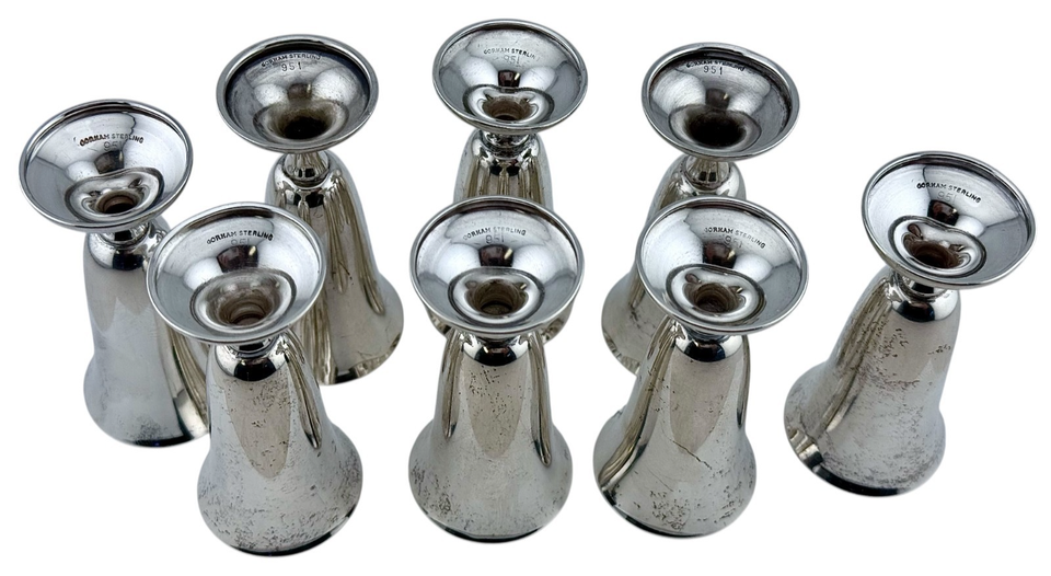 Gorham Sterling Silver Cordial Mini Goblets Set of 13 | eBay