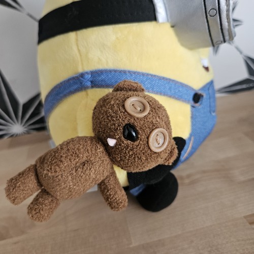 Minions Bob And Teddy Bear Tim Plush 10" Universal Studios Despicable ...