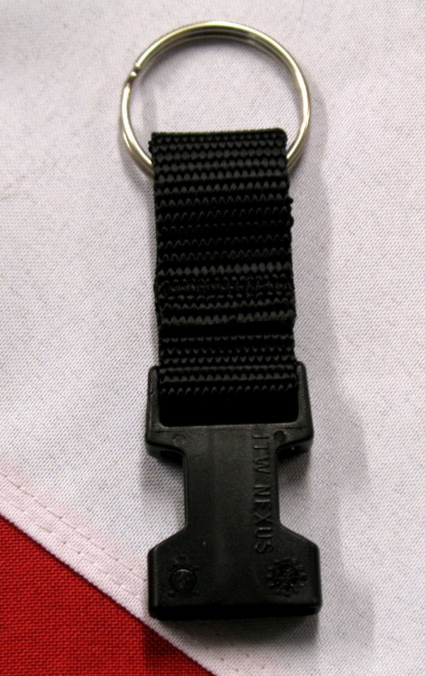 Scuba clip female end ring on other end scuba diving equipment bcd ...