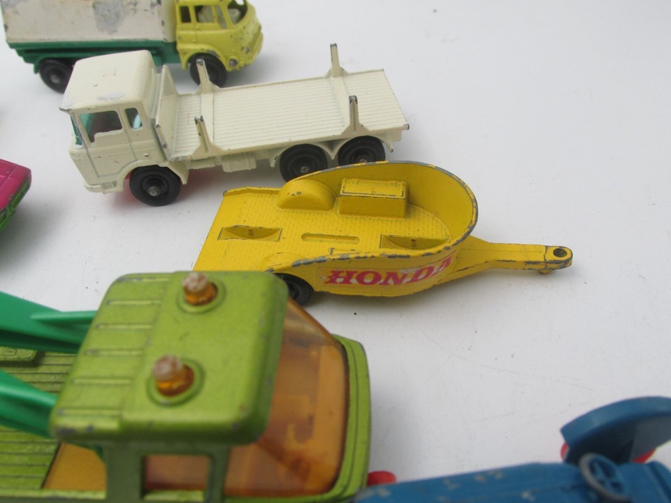 Vintage Lot Of Matchbox series by Lesney Diecast Cars 10 Pieces Red ...