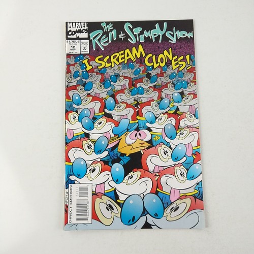 The Ren And Stimpy Show #12 VF+ I Scream Clones (1993 Marvel Comics) | eBay