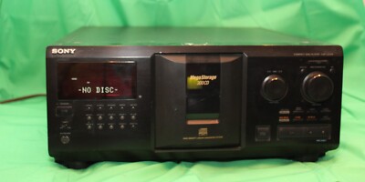 Sony CDP-CX355 300 Disc CD Player Parts Or Repair -Powers On | eBay