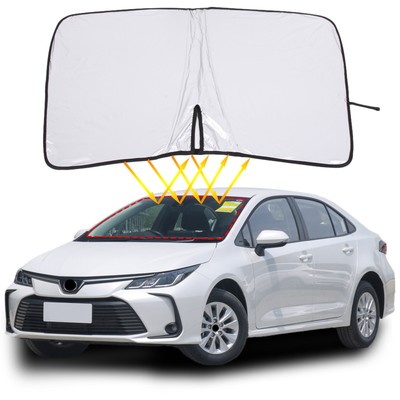 Foldable Car Sun Shade Windshield Window Sunshade Cover For Toyota ...