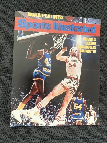 Kent Benson signed 8x10 Photo Autographed IU Indiana Hoosiers ...
