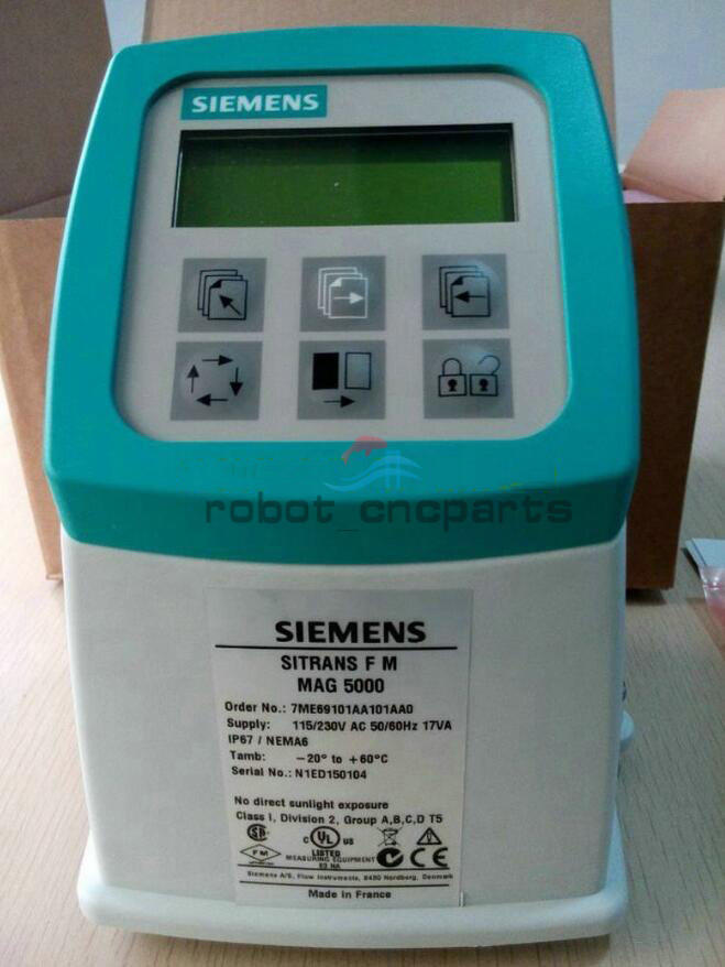 New One Siemens MAG 5000 Transmitter SITRANS F M Flow Meter 7ME6910 ...