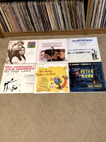 Lot of 6 Vinyl LP Records - Soundtracks 1950s - 1970s | eBay