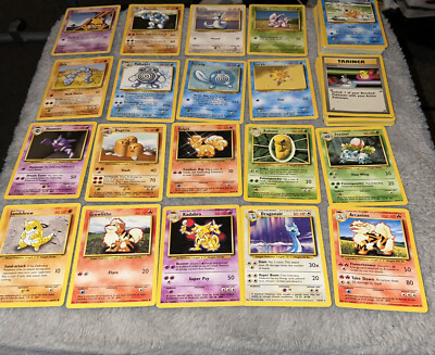 Pokémon 1999 TCG BASE 1-102 whole set,Choose one you would like, £2—£10 ...