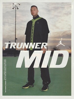 2000 Jordan Trunner Mid Shoe Derek Jeter vintage PRINT AD Fashion ...