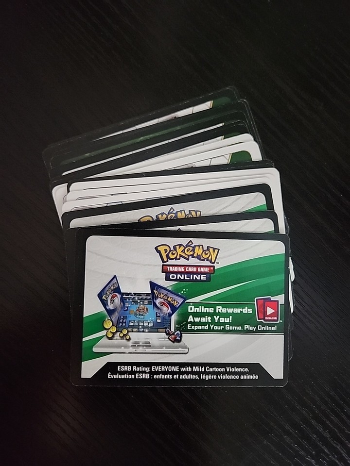 Pokemon online tcg code cards - Choose from list - Code sent in message ...