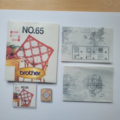 Brother Embroidery Card #65 Machine Designs Appliques | eBay