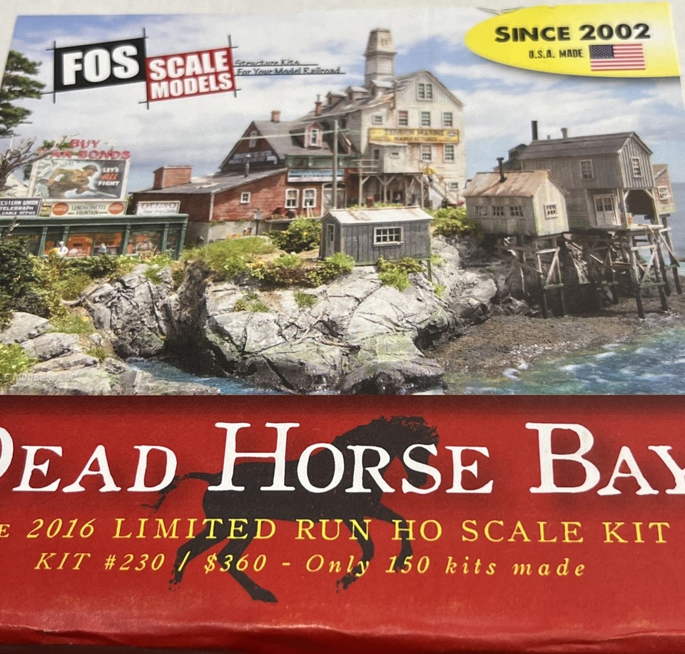 Ho Scale Fos Scale Dead Horse Bay Limited Run Kit 230 | eBay