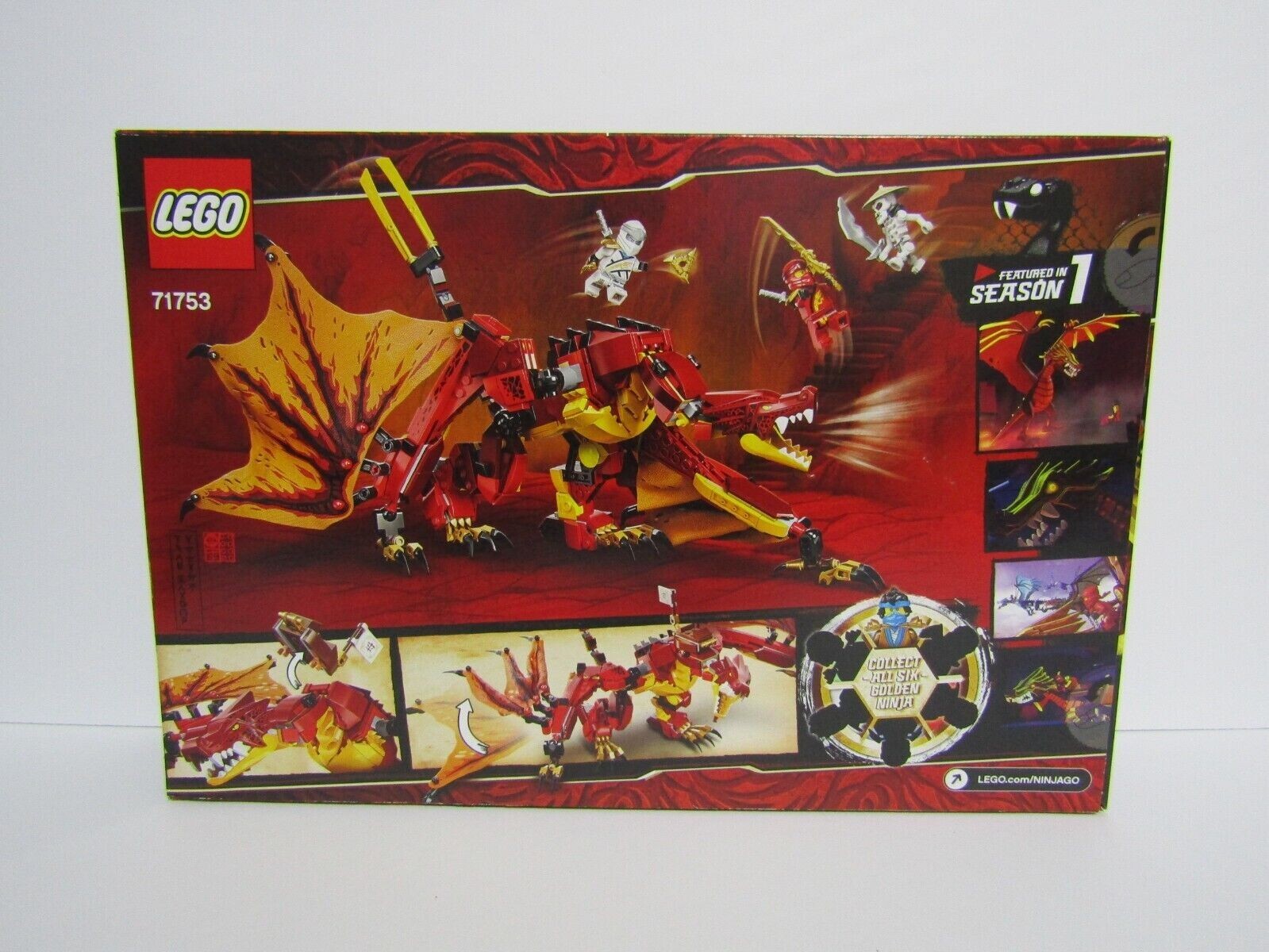 LEGO NINJAGO: Fire Dragon Attack (71753) 673419339186| eBay