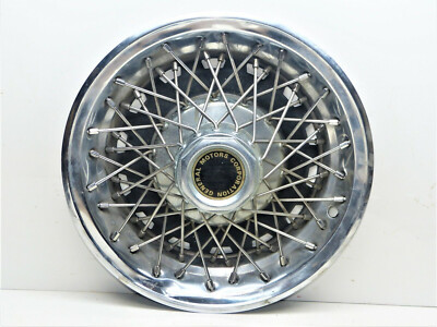 OEM Vintage General Motors Corporation GMC 15" Wire Spoke Hubcap INV | eBay