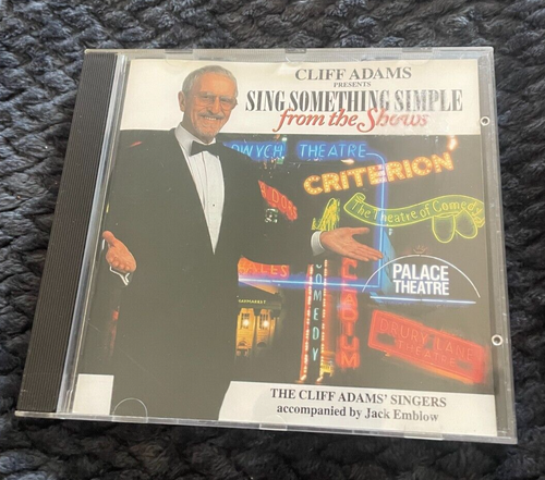 CLIFF ADAMS PRESENTS SING SOMETHING SIMPLE FROM THE SHOWS CD. | eBay ...