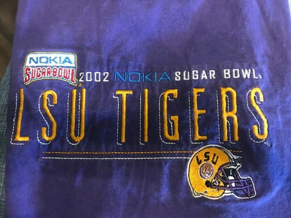 LEE Sport LSU Tigers Nokia 2002 Sugar Bowl Tee - Size 2 XL ...