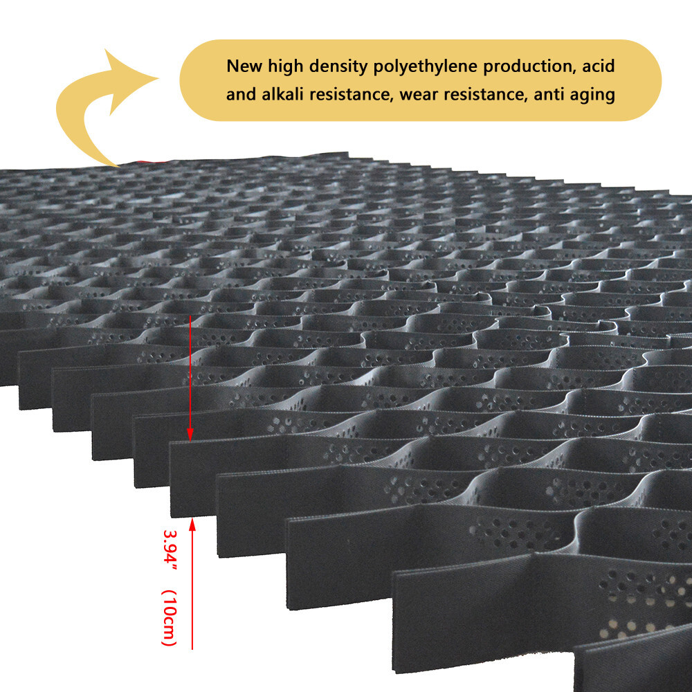 Geogrid Cell Honeycomb Grid Constraint System Permeable Paving of ...