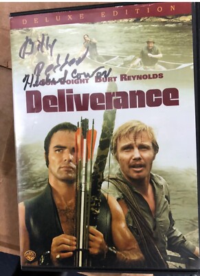Deliverance Movie DVD Signed By Herbert Coward & Billy Redden JSA ...