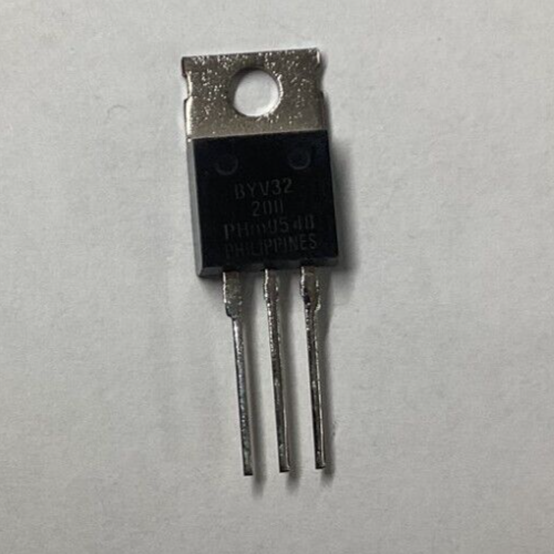 Set of 1 Pieces TRANSISTOR BYV32-200 DIODE UFAST 18A 200V TO-220AB | eBay